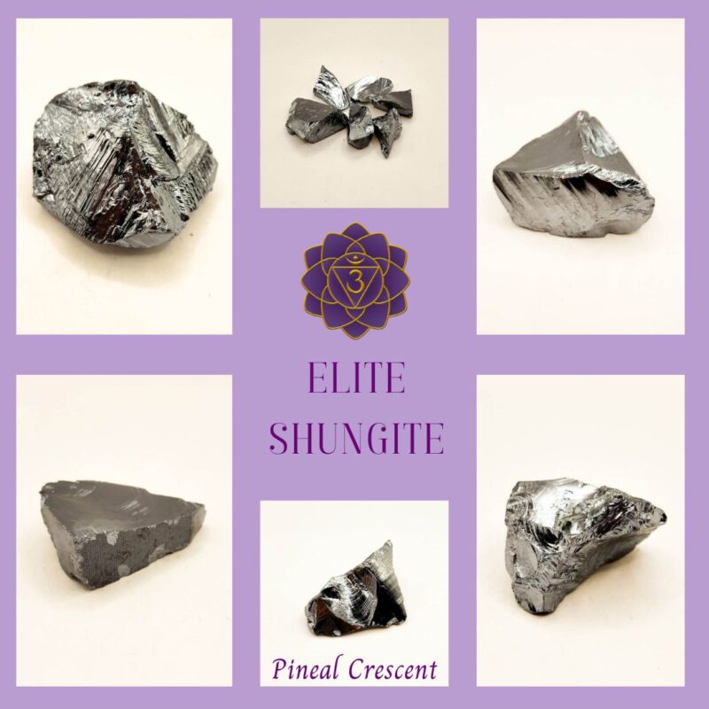 Elite Shungite Chunks – Pineal Crescent